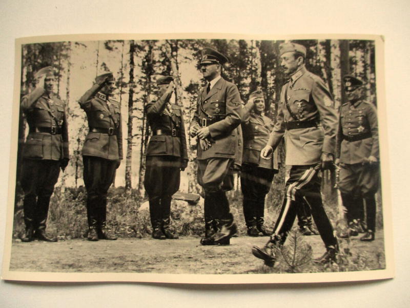 Hitler ja Mannerheim Immolassa 1942 * Leonar nro 342 - Huuto.net