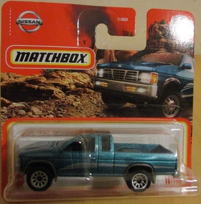 Nissan King Cap Hardbody D21 Pick-Up Green 2 door 1995 1:64 - Huuto.net