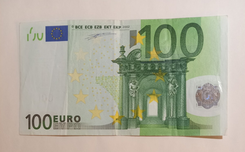 Euroseteli Suomi 100 € L-seteli 2002, D001D3, Duisenberg. - Huuto.net