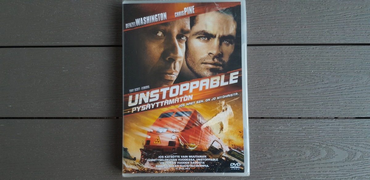 DVD: Unstoppable (Denzel Washington, Chris Pine 2010) UUSI - Huuto.net ...