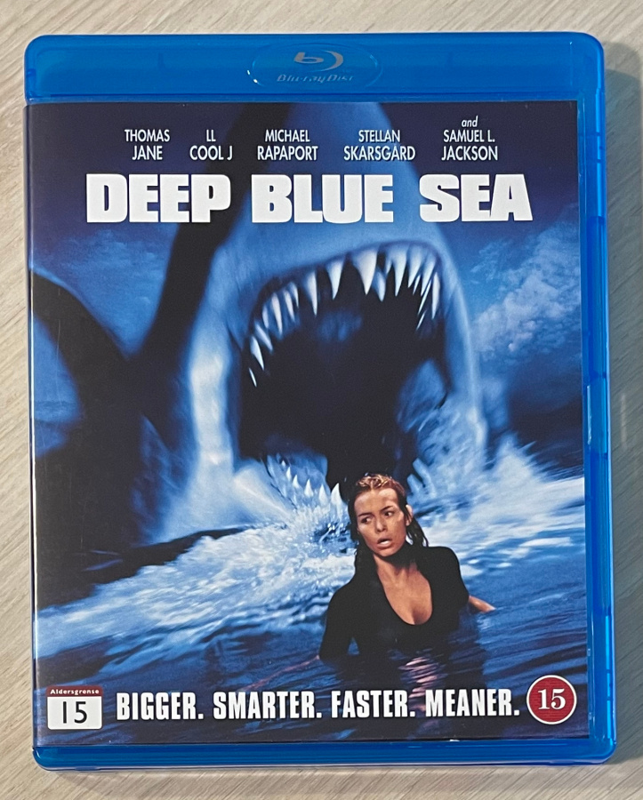 Renny Harlin: DEEP BLUE SEA (1999) Samuel L. Jackson - Huuto.net ...