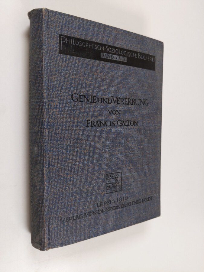 Sir Francis Galton ym. : Genie und Vererbung von Franics ... - Huuto ...