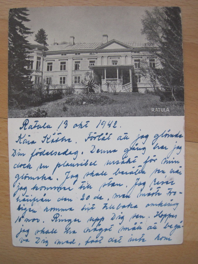 VANHA Postikortti Ratula Kouvola 1942 - Huuto.net | Huuto.net