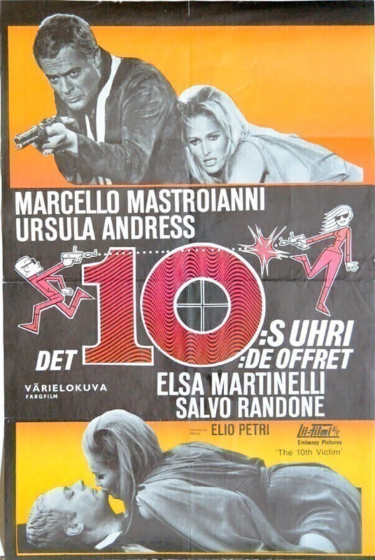 Elokuvajuliste: 10:s uhri (Ursula Andress) - Huuto.net