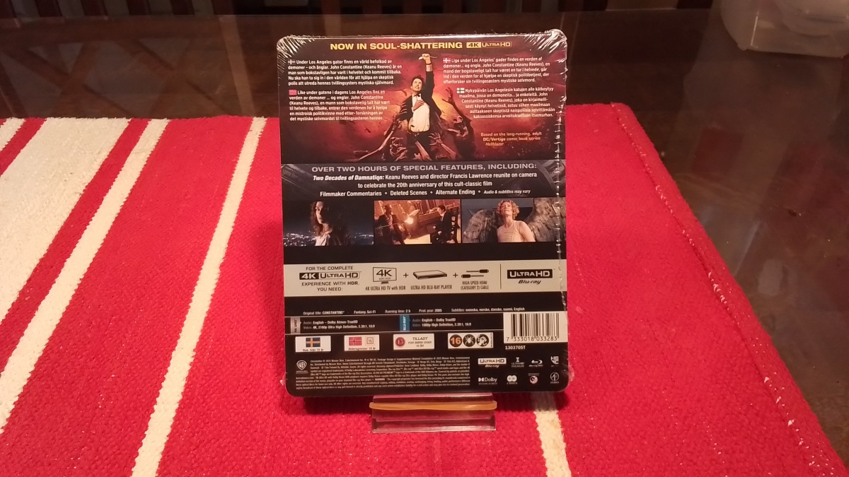 Constantine 4k uhd+ blu-ray Steelbook UUSi NORDIC - Huuto.net | Huuto.net