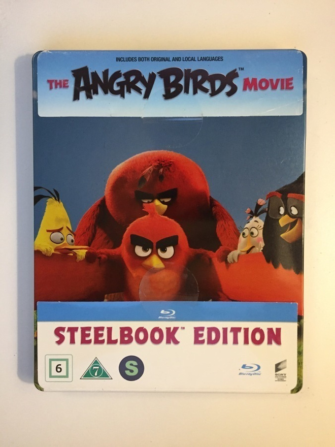 The Angry Birds -Elokuva Steelbook (Blu-ray) Puhe Suomeksi | Huuto.net