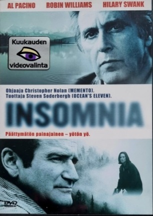 Insomnia DVD (Al Pacino, Robin Williams, Hilary Swank) - Huuto.net