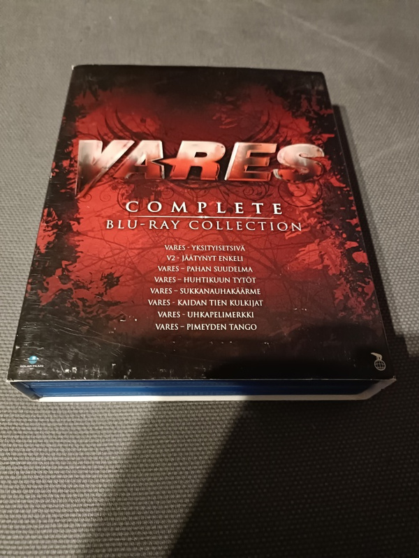 VARES COMPLETE BLU-RAY COLLECTION 8 elokuvaa - Huuto.net