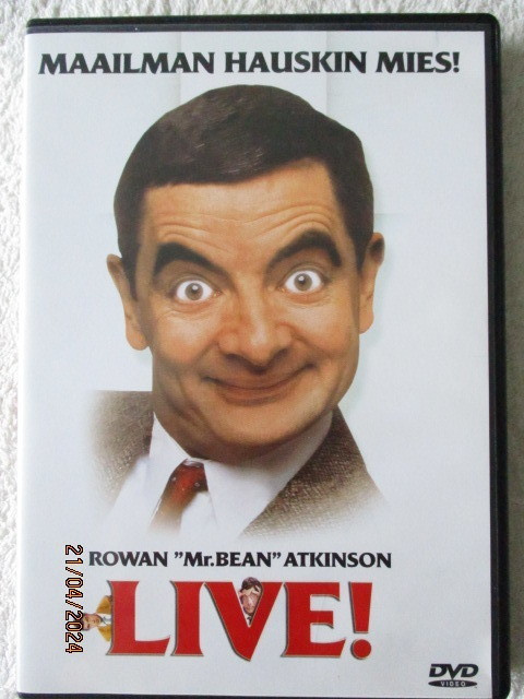 ROWAN "MR: BEAN" ATKINSON - LIVE! (DVD) MAAILMAN HAUSKIN MIE - Huuto.net