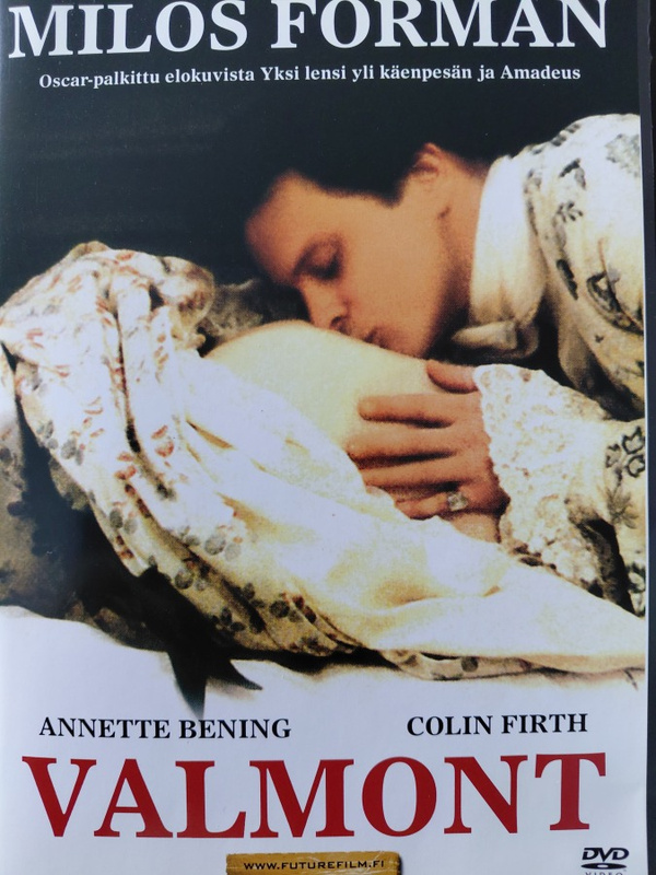 Valmont DVD (Milos Forman) (Annette Bening, Colin Firth) - Huuto.net