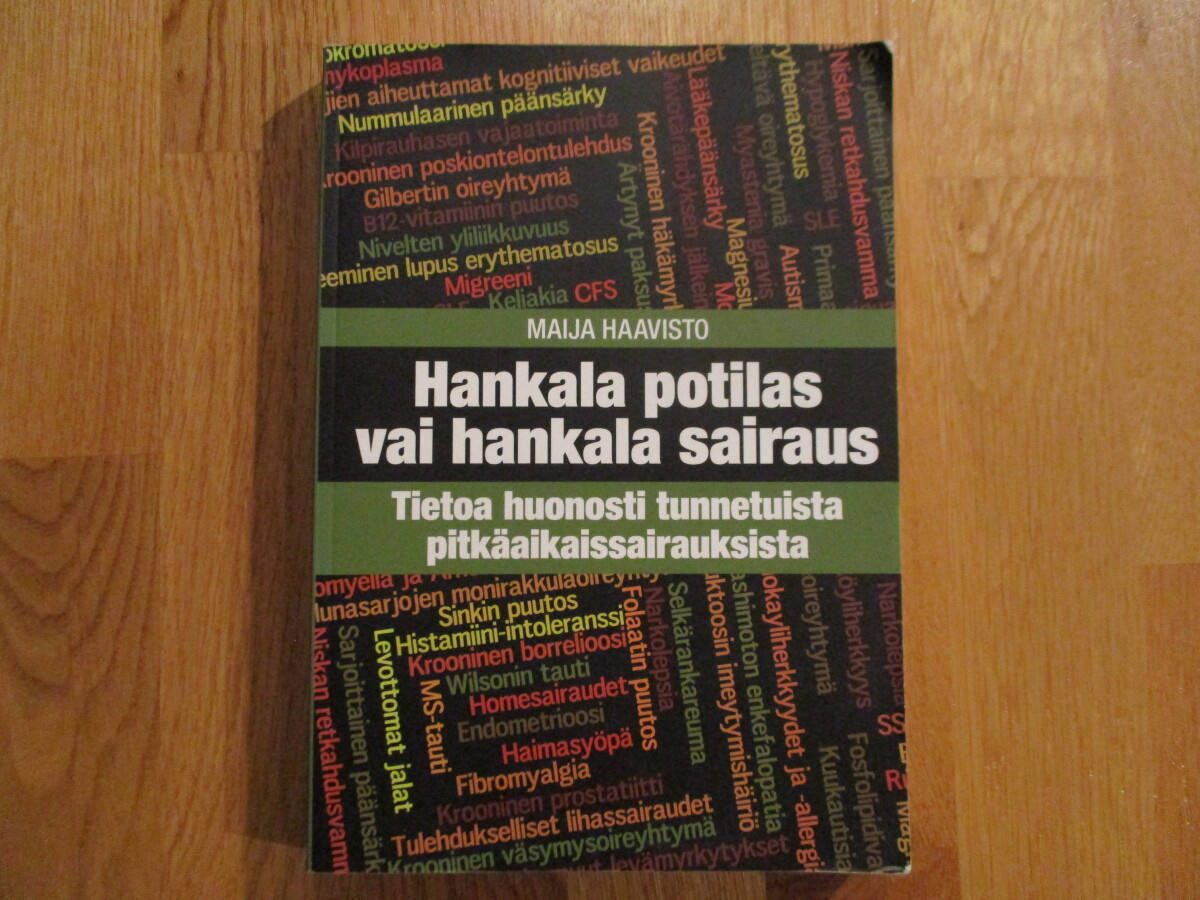 Hankala potilas vai hankala sairaus MAIJA HAAVISTO * FINN - Huuto.net ...