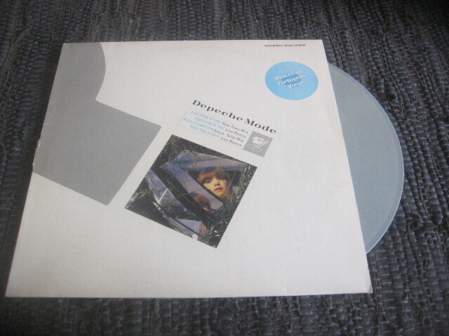 12" - Depeche Mode - A Question Of Time (New Town Mix harmaa - Huuto.net
