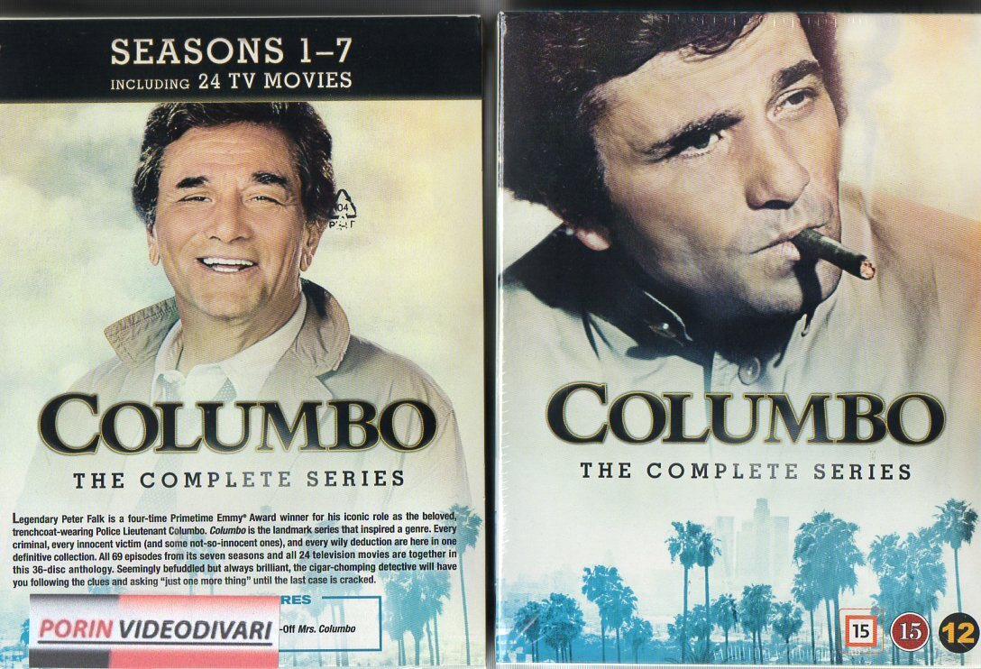 columbo complete series (79 334) UUSI -FI- DVD (2kot+p) (36) - Huuto ...