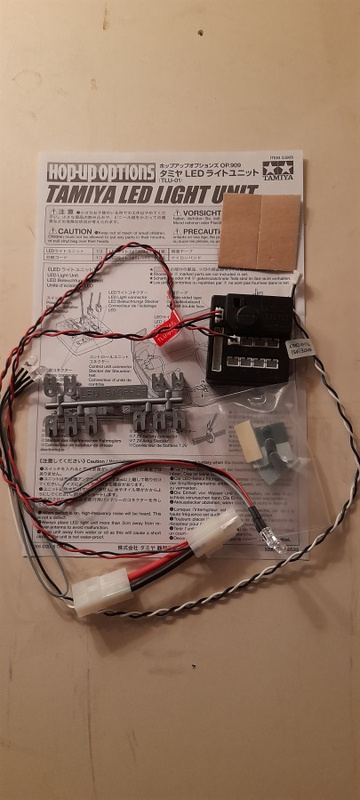 Tamiya TLU-01 Led Light Unit. Uusi / käyttämätön. - Huuto.net