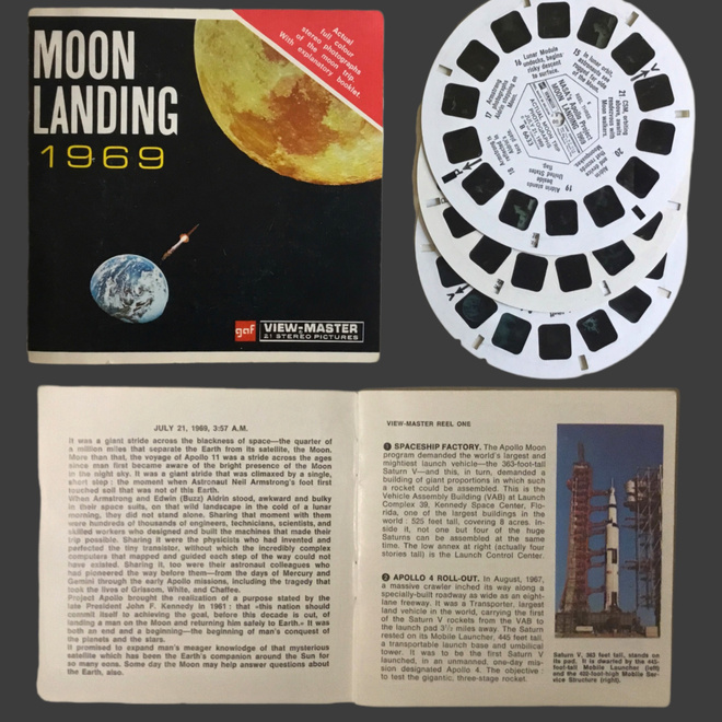 View-Master Moon Landing 1969 – NASA Apollo 11 | Huuto.net