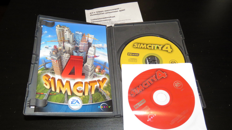 Sim City 4 PC CD-ROM 2-disk, suomenkieliset ohjeet - Huuto.net